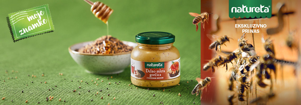 Natureta gorčica z gozdnim medom » Mercator