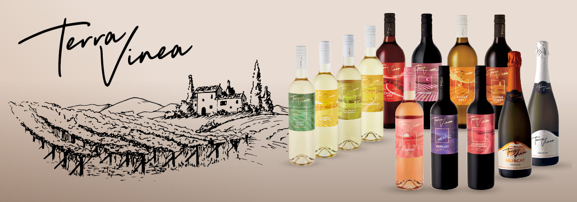 Odkrijte nove okuse vin Terra Vinea » Mercator